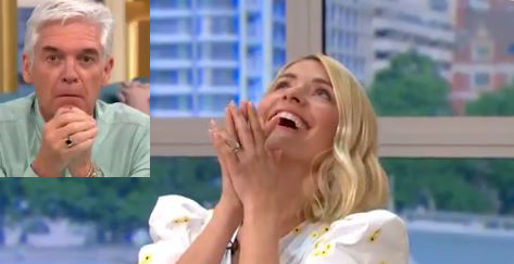 Bradley and Barney Walsh hilariously prank Holly Willoughby live on ...