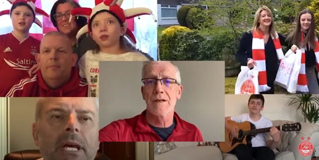 North East band creates song with Aberdeen FC legends to unite ...