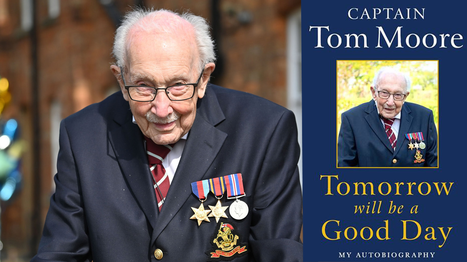 Captain Tom Moore is releasing two books including an autobiography