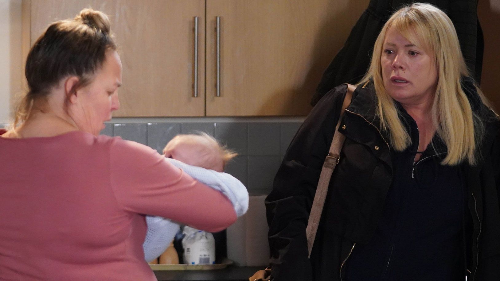 EastEnders spoilers: Sharon Mitchell questions giving up Kayden