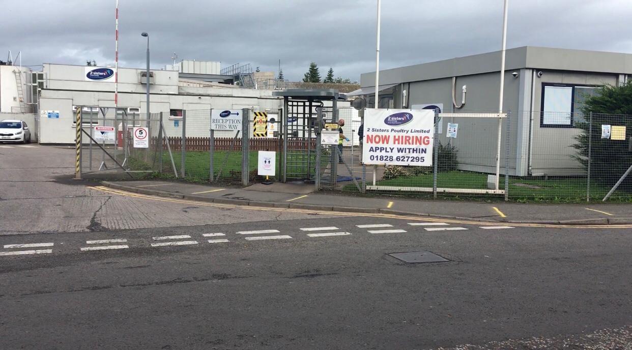 Tighter restrictions imposed on Coupar Angus factory workers and their ...