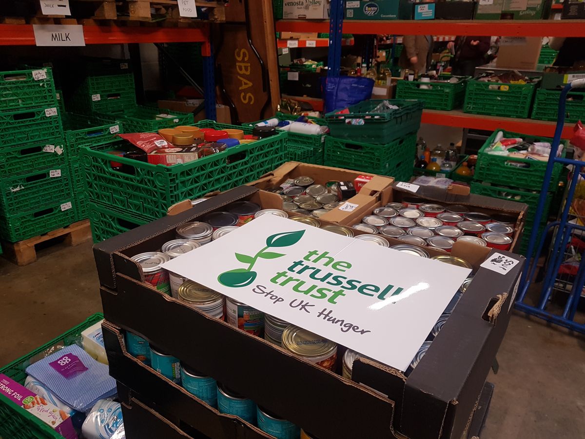Trussell Trust provided over 11,300 emergency food parcels in Wiltshire ...