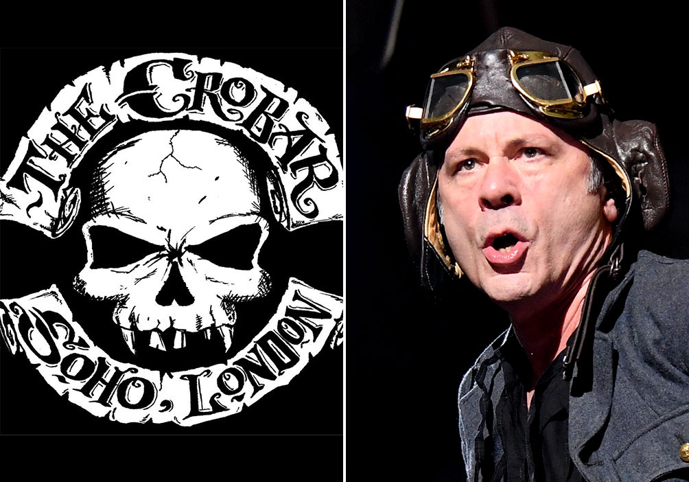 Iron Maiden's Bruce Dickinson donates prize to Crobar raffle