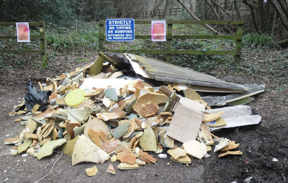 Wiltshire Council looking to stop flytipping 'at source'