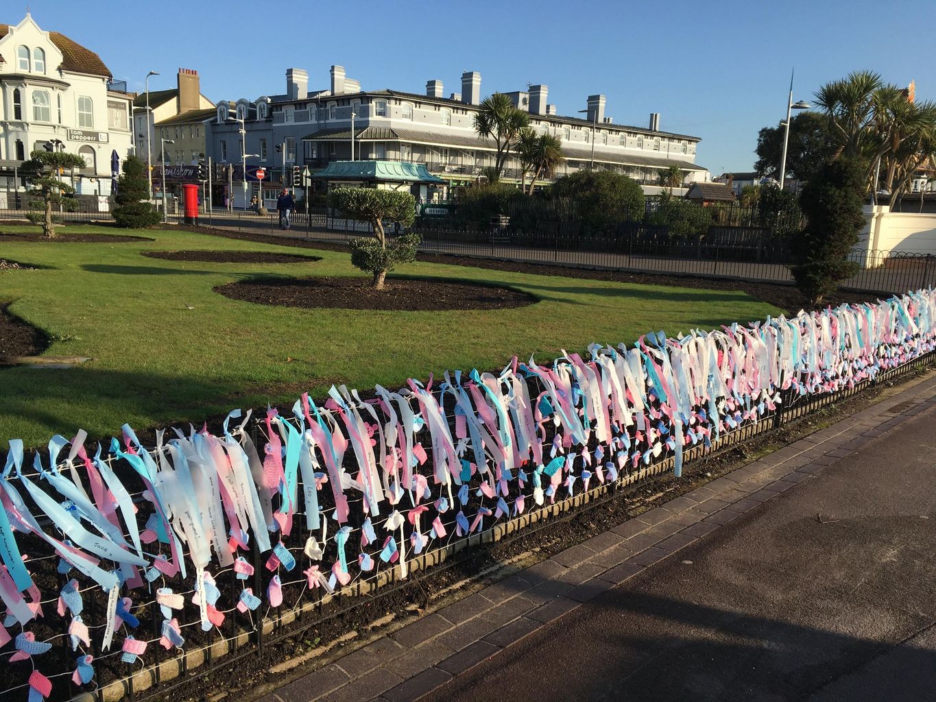 Baby Loss Awareness Week 2020 marked in Clacton with special display