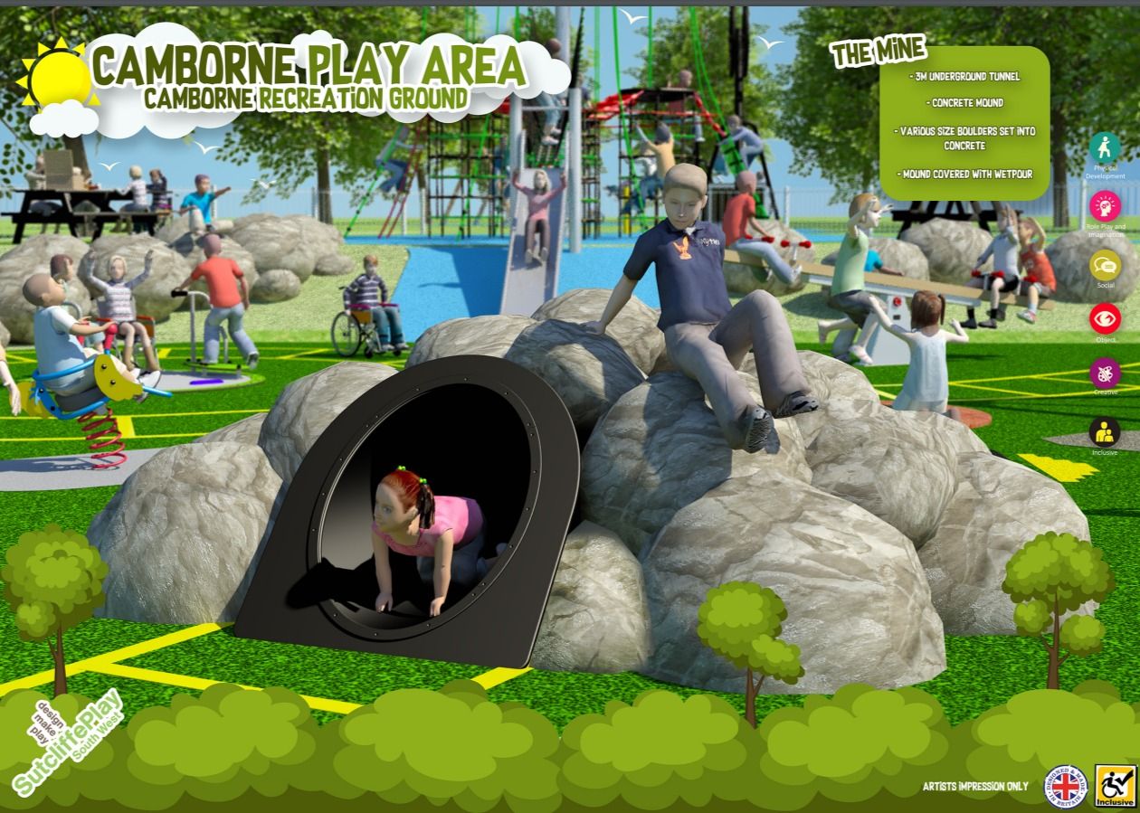 Camborne is set to get a new mining themed playground for children ...