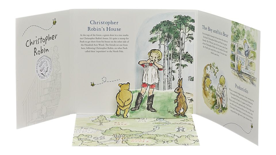 Christopher Robin 50p coin released as part of the Winnie the Pooh ...