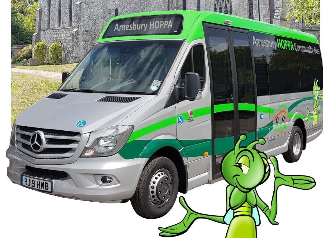 Contactless card payments coming for Amesbury HOPPA Bus | News ...