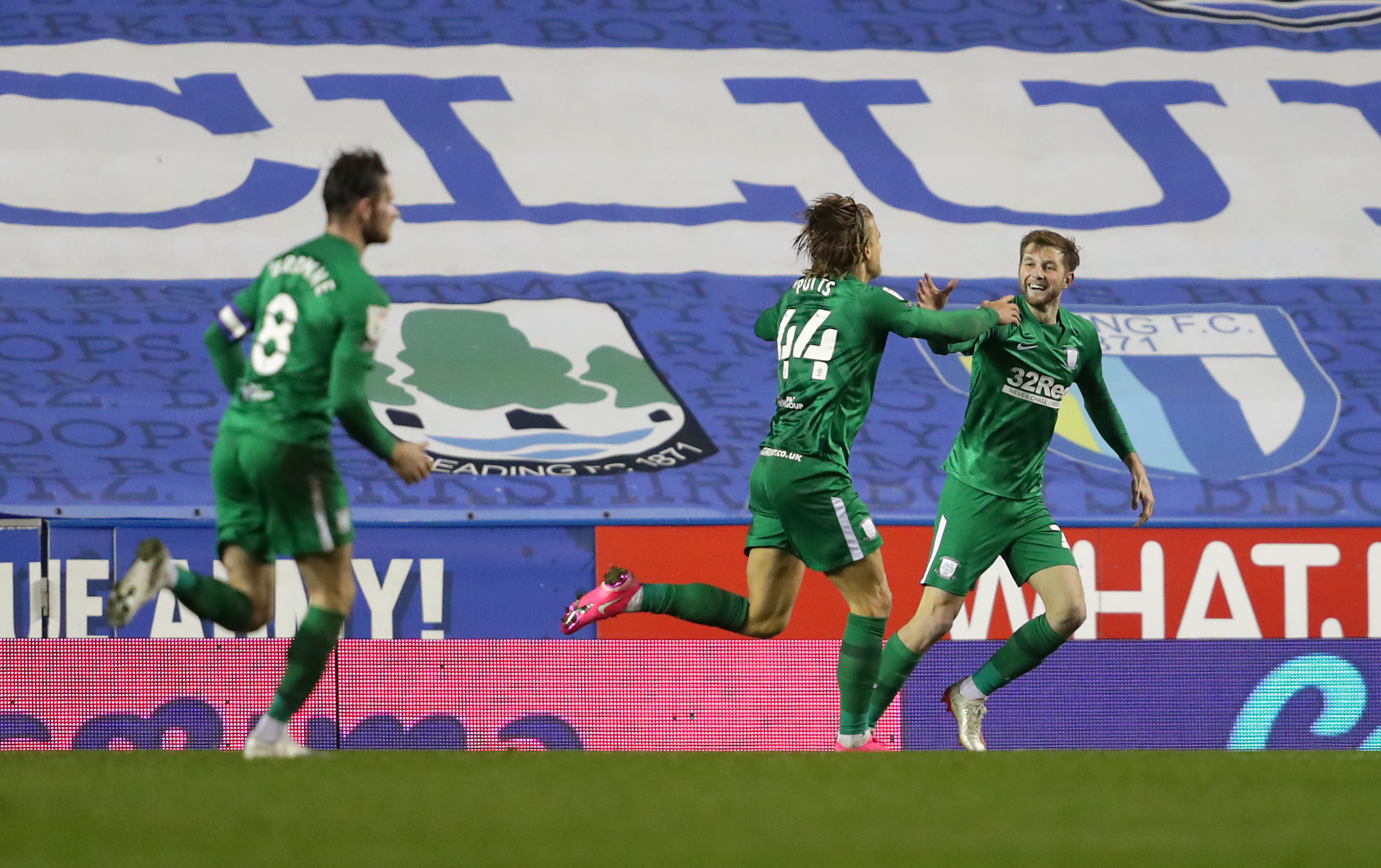 Preston beat league leaders Reading