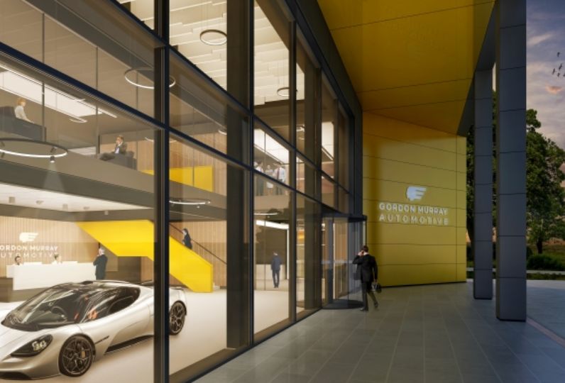 £50m HQ and technology centre for Gordon Murray Group in Surrey Heath ...