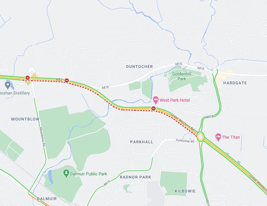 A 34-year-old died at the Kilbowie Roundabout on Monday.