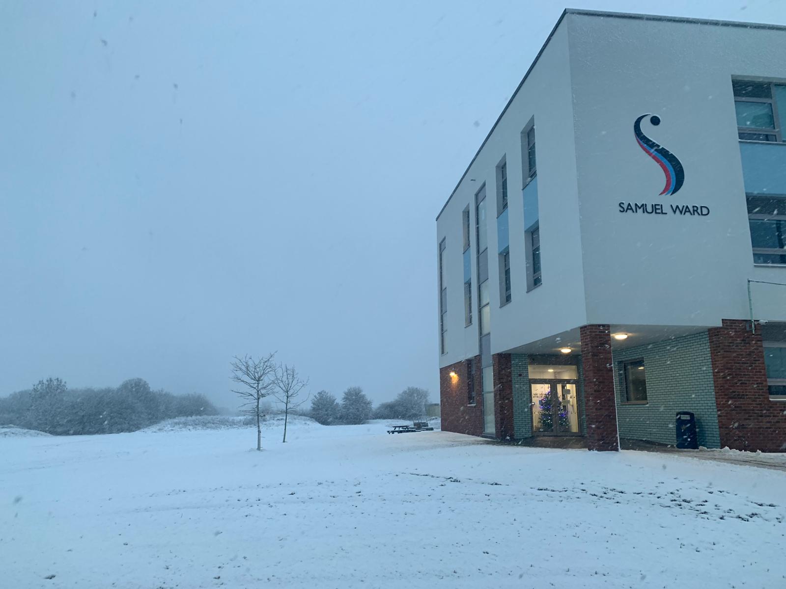 First snow falls in Suffolk