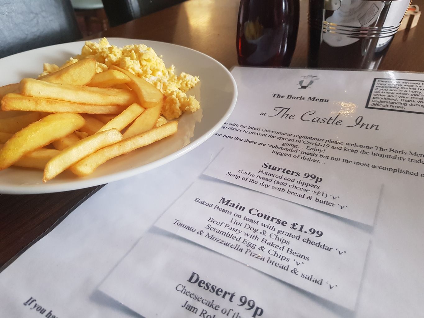 Tring pub launches 'Boris Menu' with £1.99 meals | News - Greatest Hits ...