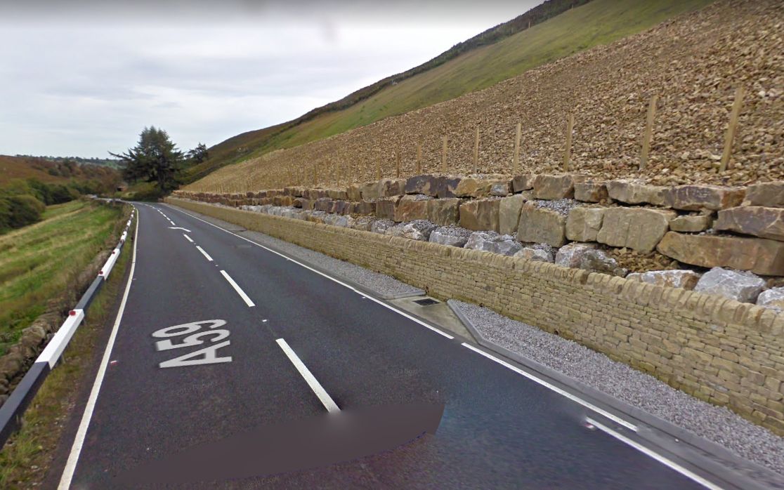 Government confirms £56m for new carriageway at landslip-prone A59 ...
