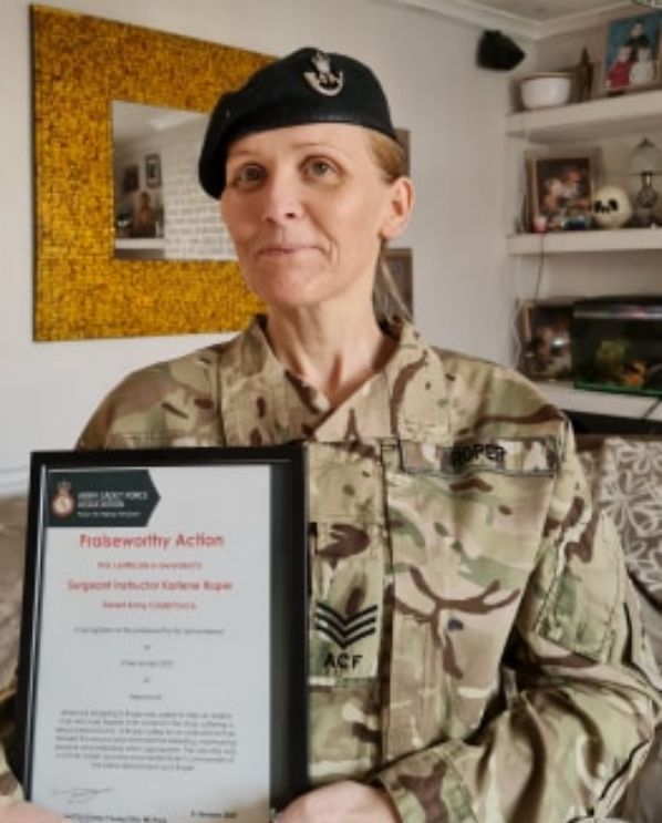 Weymouth cadet supervisor hailed for first aid response | News ...