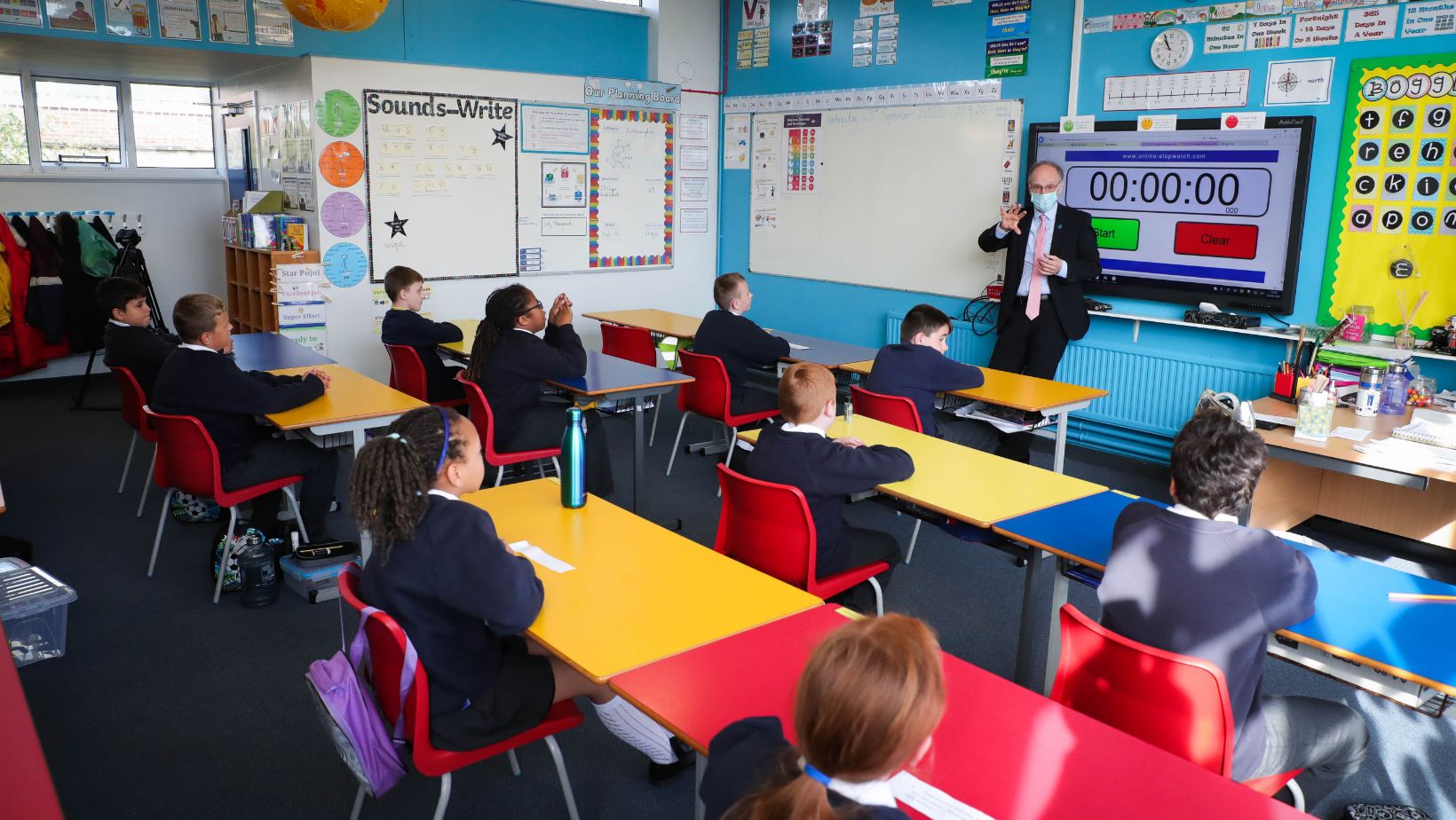 Pupils will return to the classroom in phases this March