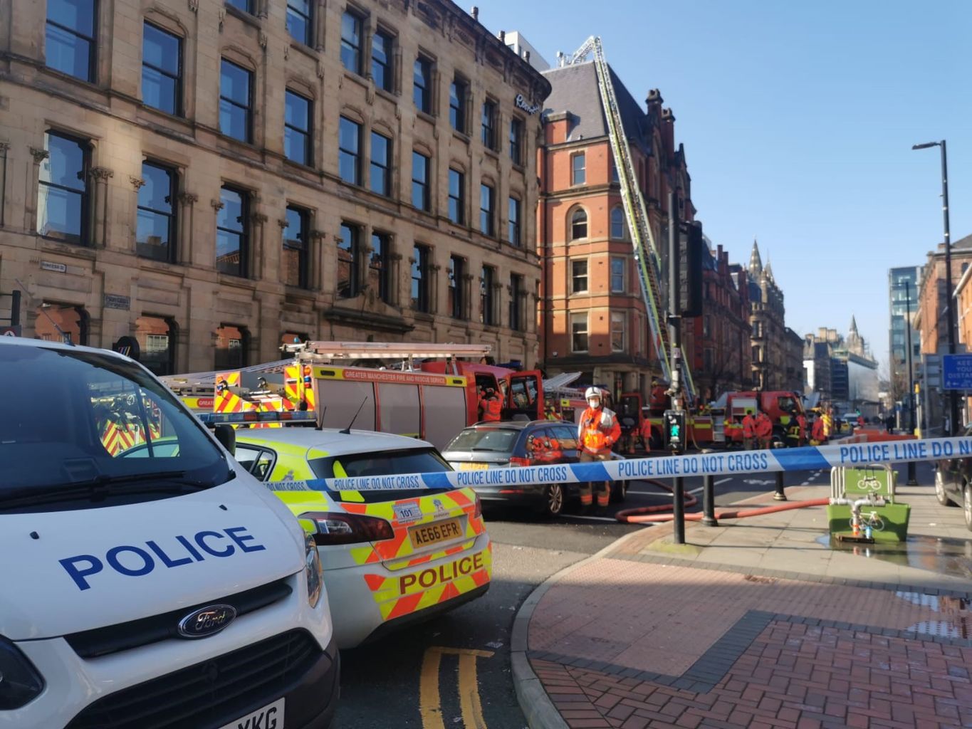 Fire at Manchester restaurant kitchen | News - Hits Radio (Manchester)