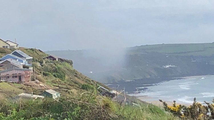 Major incident declared in Cornwall as farm fire causes gas cylinders ...