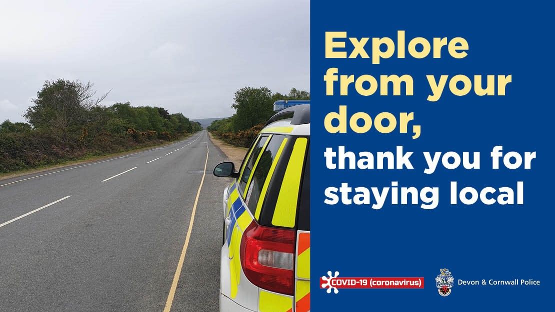 Devon and Cornwall Police tell families 'only travel when Covid-19 ...