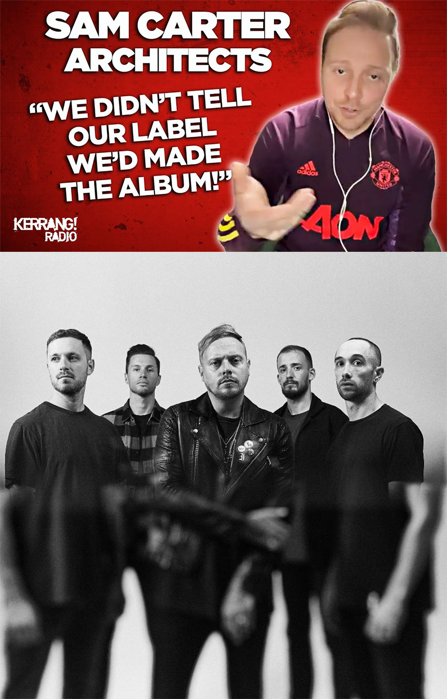 Interview: Architects' Sam Carter chats to Kerrang! Radio