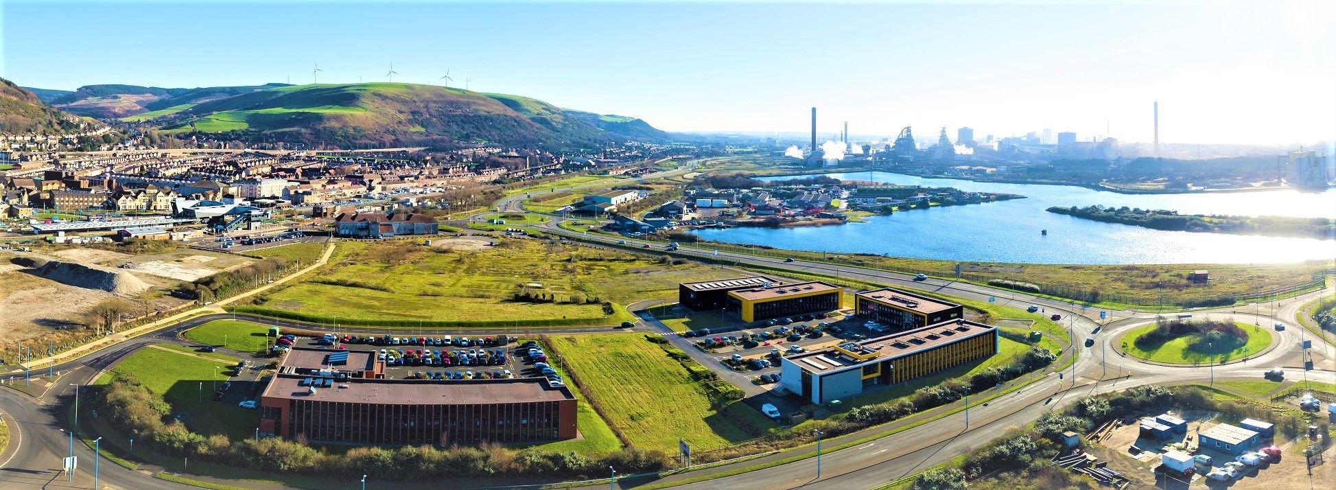 diversions as work starts on port Talbot docklands regeneration