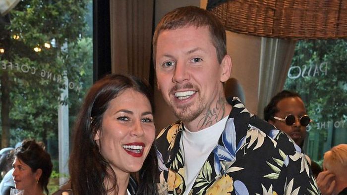 Professor Green and girlfriend Karima McAdams welcome baby boy