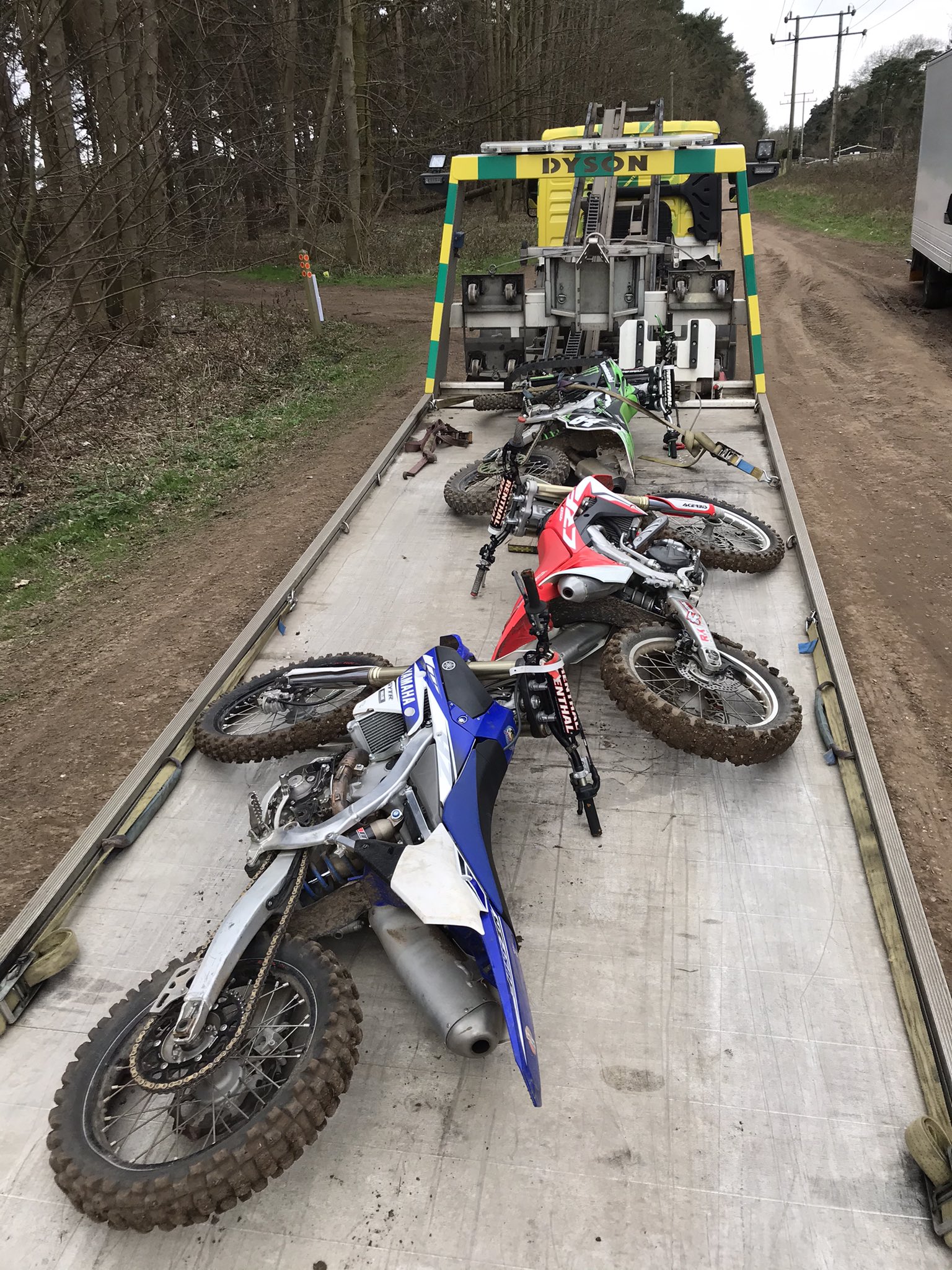 Motorcycles seized in Thetford