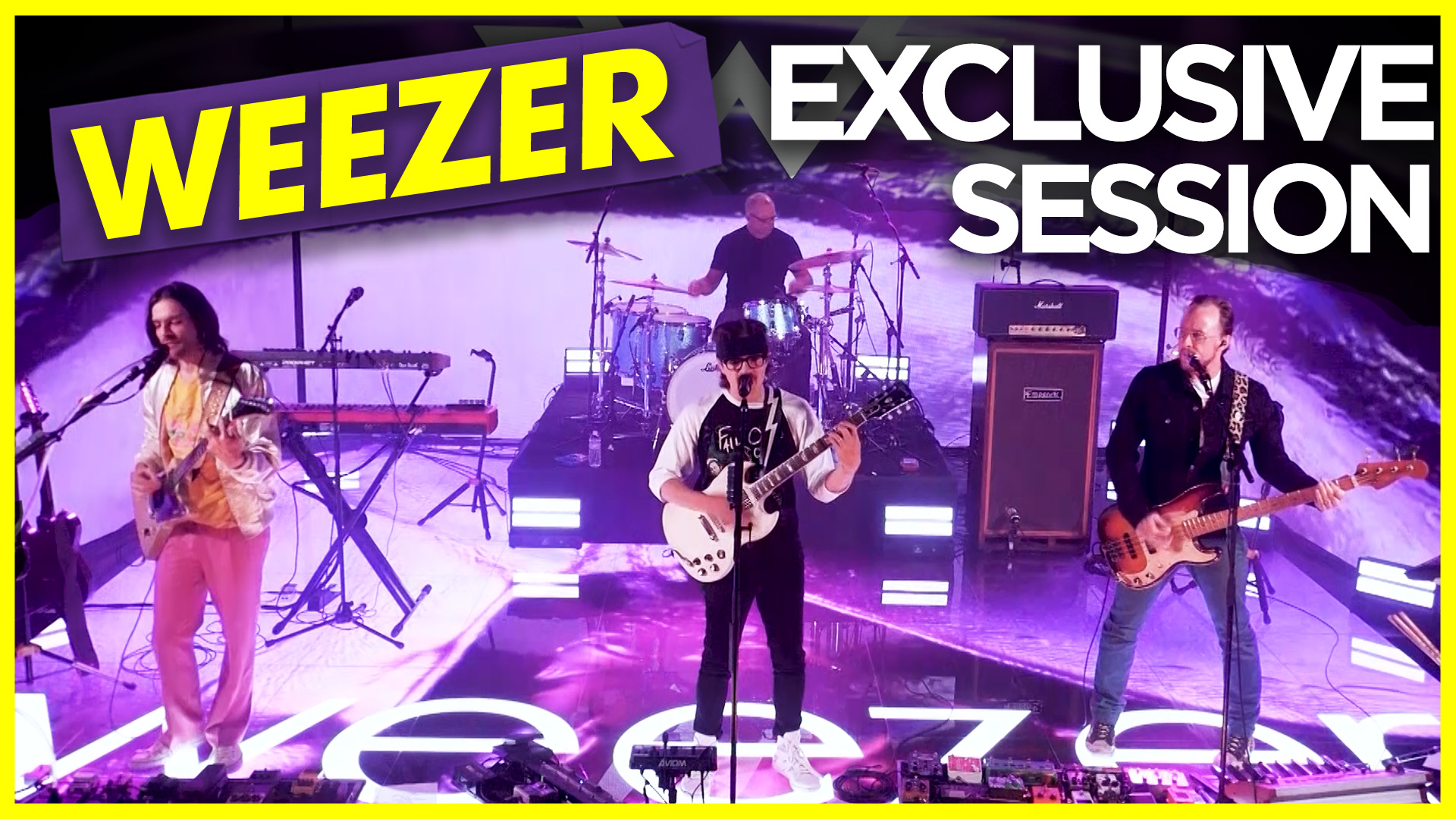 EXCLUSIVE: Watch Weezer perform Beverly Hills, Island In The Sun and ...