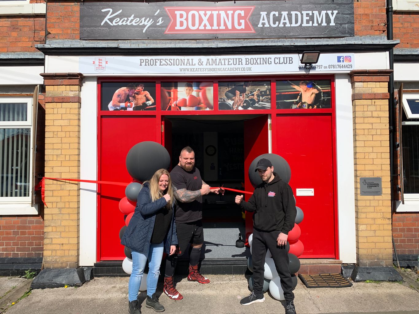 "The Beast" Strongman Eddie Hall opens new boxing gym in Leek | News ...