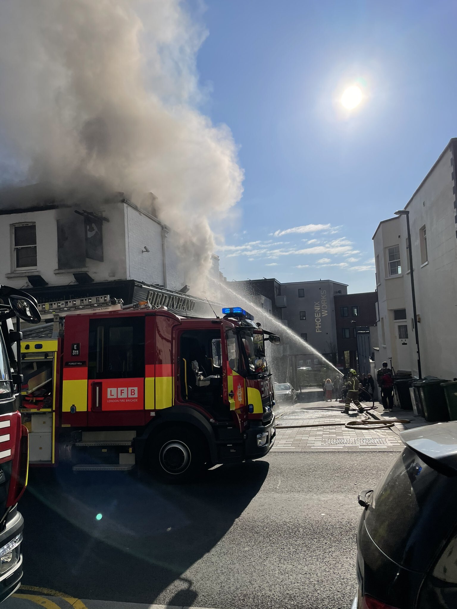 Fire crews tackle blaze at pub in south east London | News - Hits Radio ...