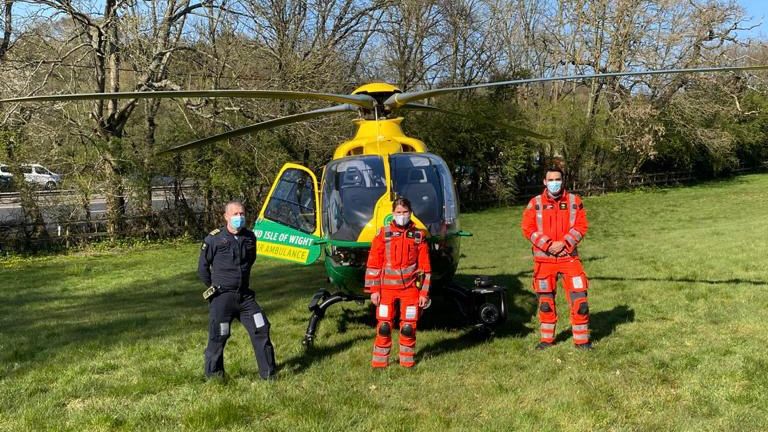 Hampshire Air Ambulance completes its 10,000th mission | News ...