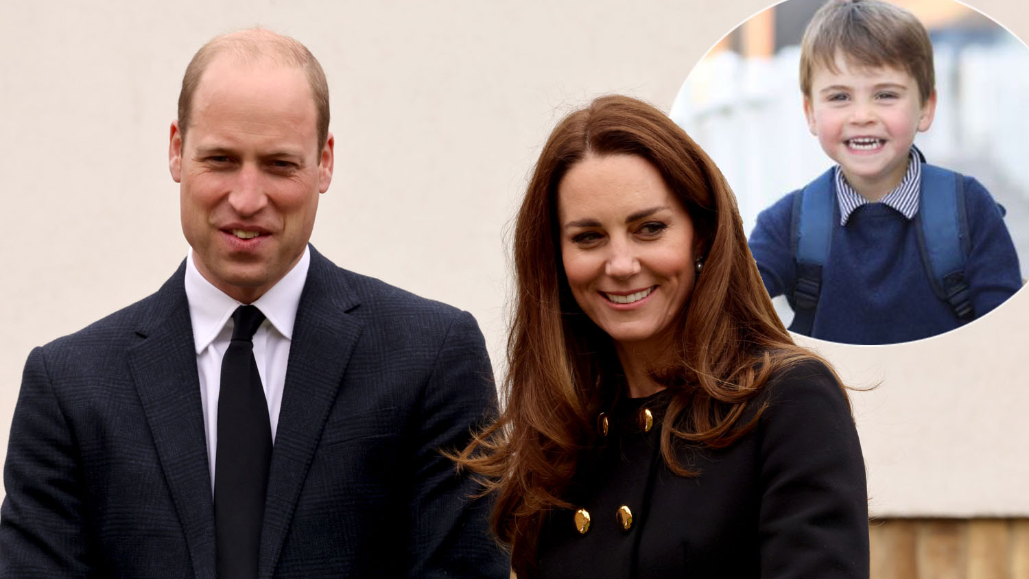 The Duke and Duchess of Cambridge release new photo of Prince Louis for ...