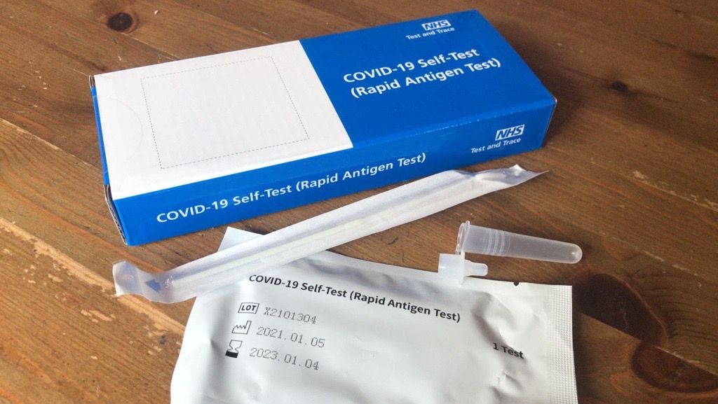 How do you order lateral flow tests?