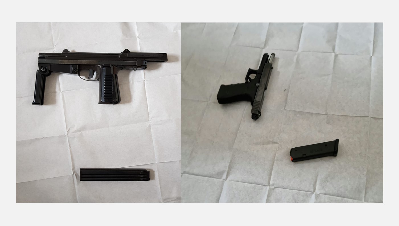 Guns seized at house in Leighton Buzzard