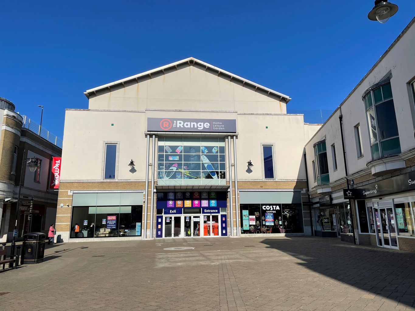 The Range are opening their new store in Weymouth Town centre this morning
