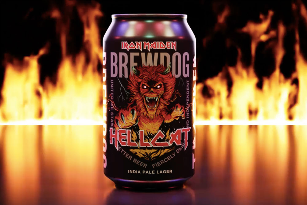 Iron Maiden launch carbon negative Hellcat beer with BrewDog