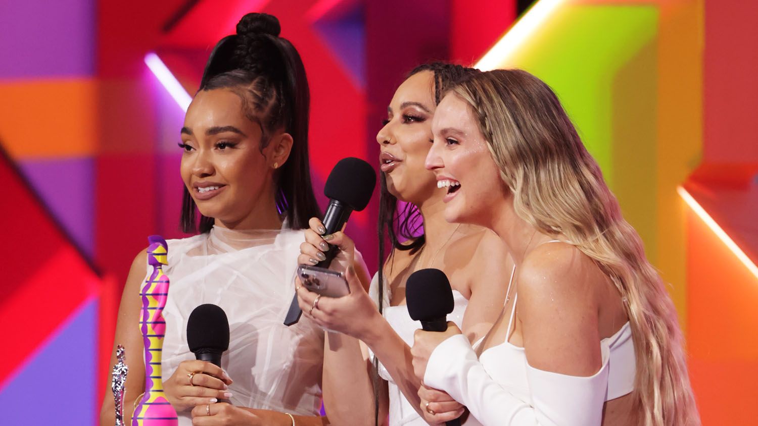 Little Mix deliver powerful speech as they make HISTORY at The BRIT Awards