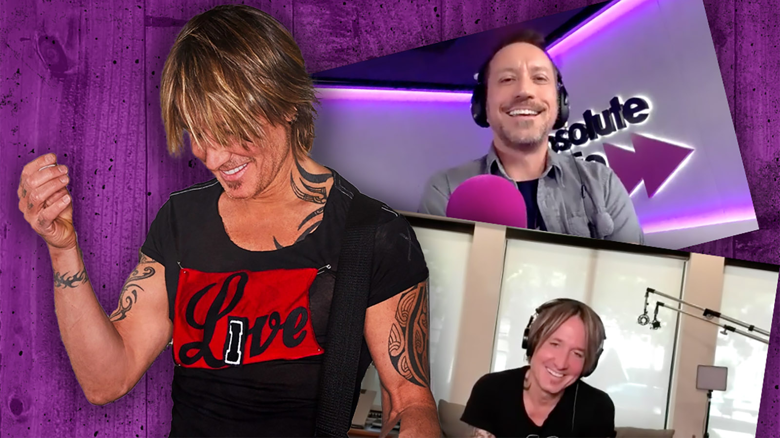Keith Urban joins Baylen Leonard on Absolute Radio Country