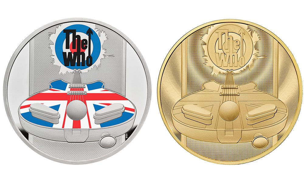 The Who honoured with Royal Mint commemorative coins