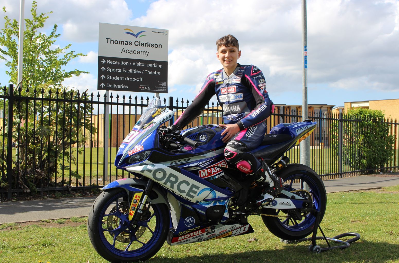 Rising Wisbech motorbike star