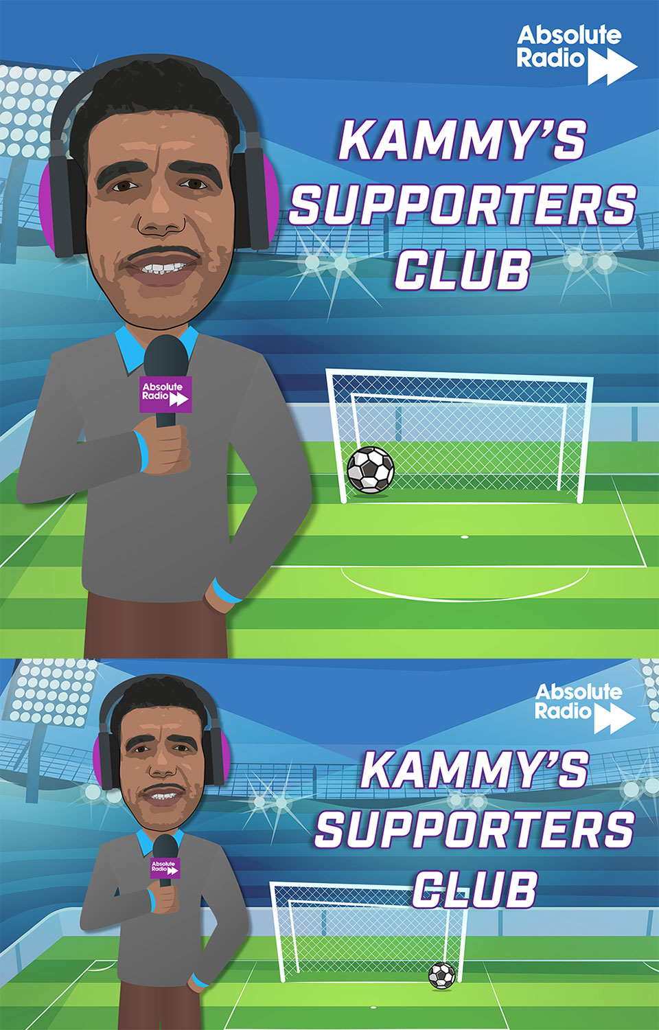 Listen to Chris Kamara's new podcast Kammy's Supporters Club