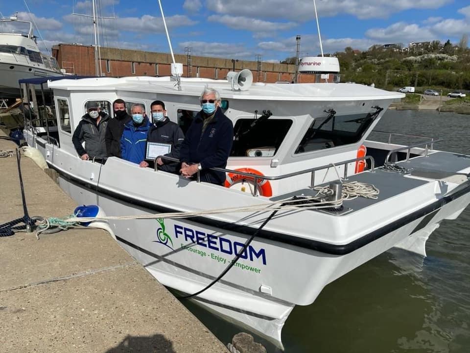 Friends of Weymouth charity boat MV Freedom have been given the Queen's ...