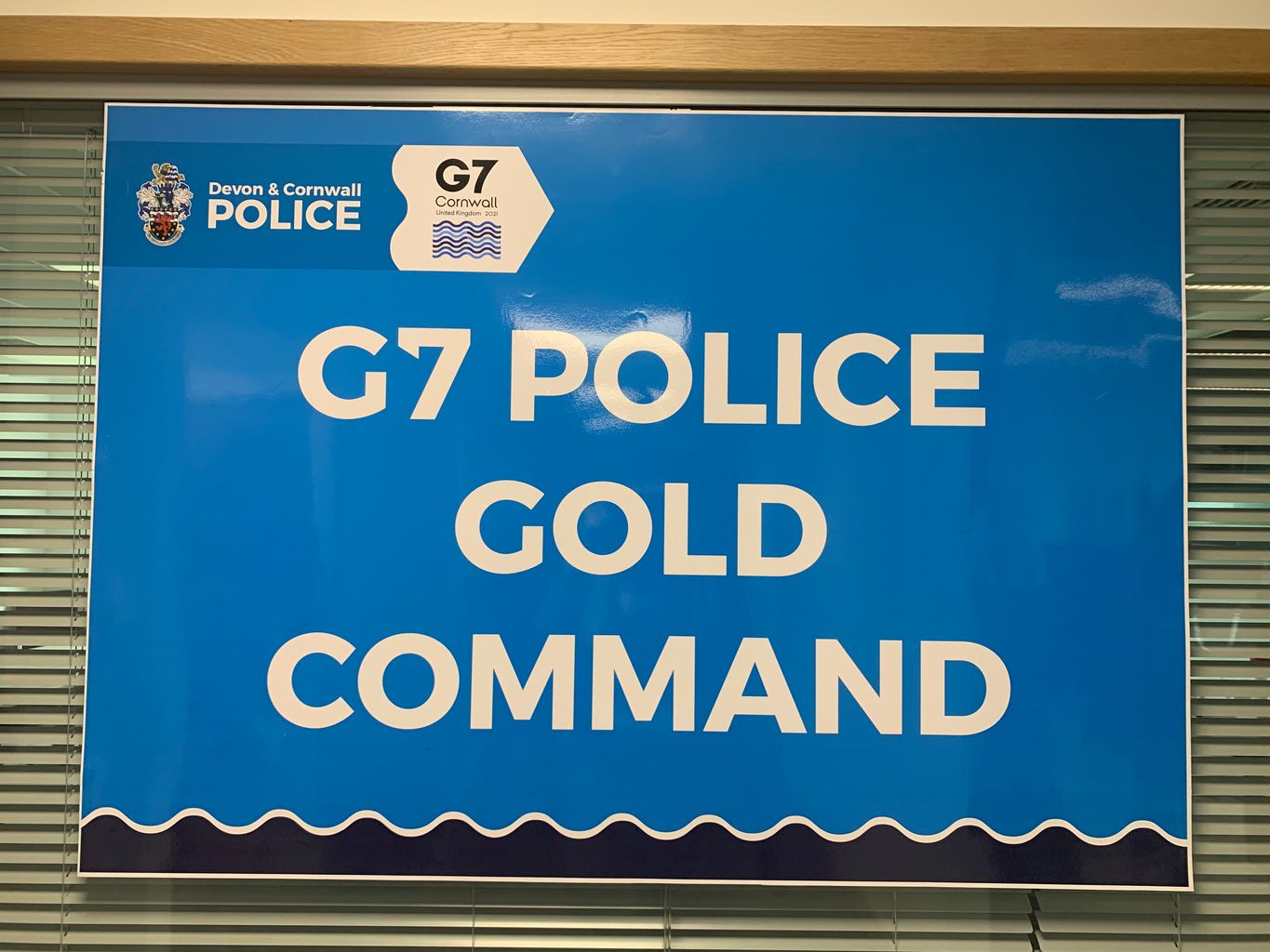 Behind-the-scenes in the police's Gold Command Centre for the G7 summit ...