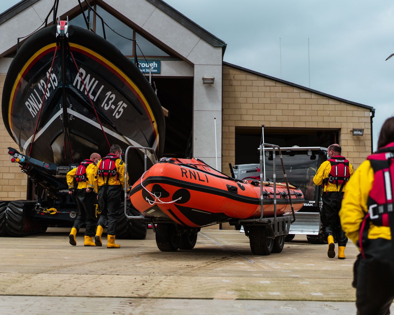 Scarborough RNLI welcomes new in-shore lifeboat