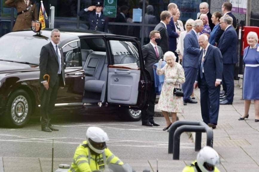 Queen hosts world leaders at Cornwall's Eden Project on first day of G7 ...