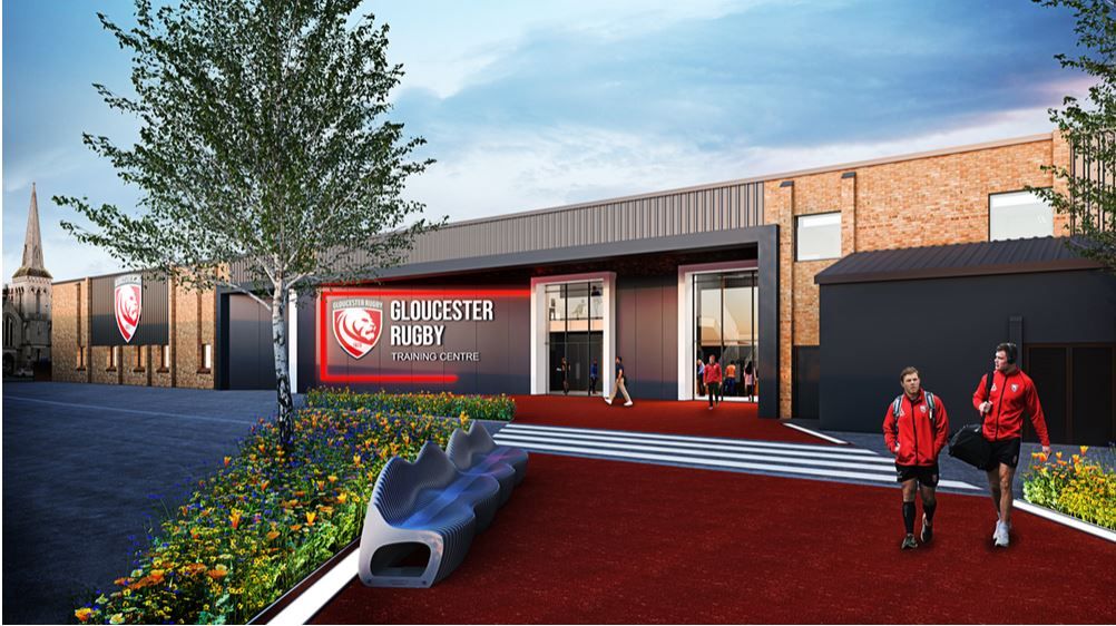 Gloucester Rugby unveil plans for elite training facilities next to ...