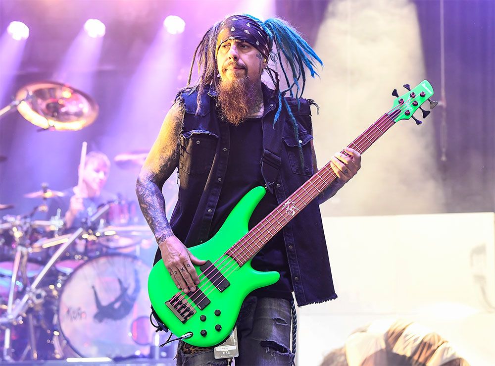 Korn Fieldy Bass White
