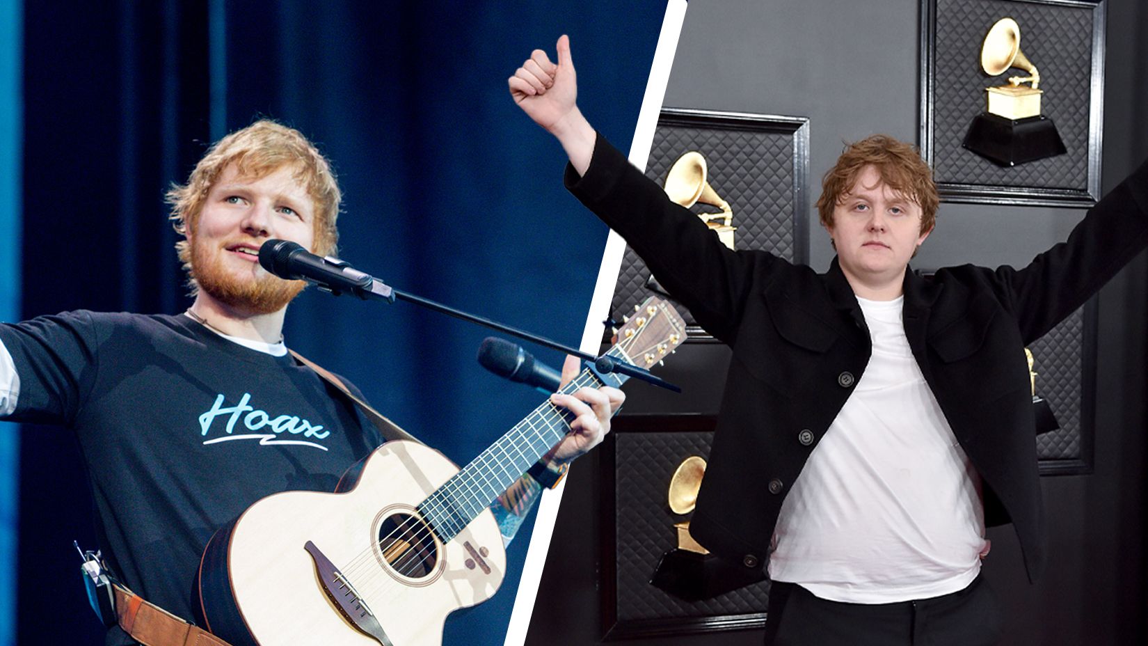 Ed Sheeran has written a song with Lewis Capaldi