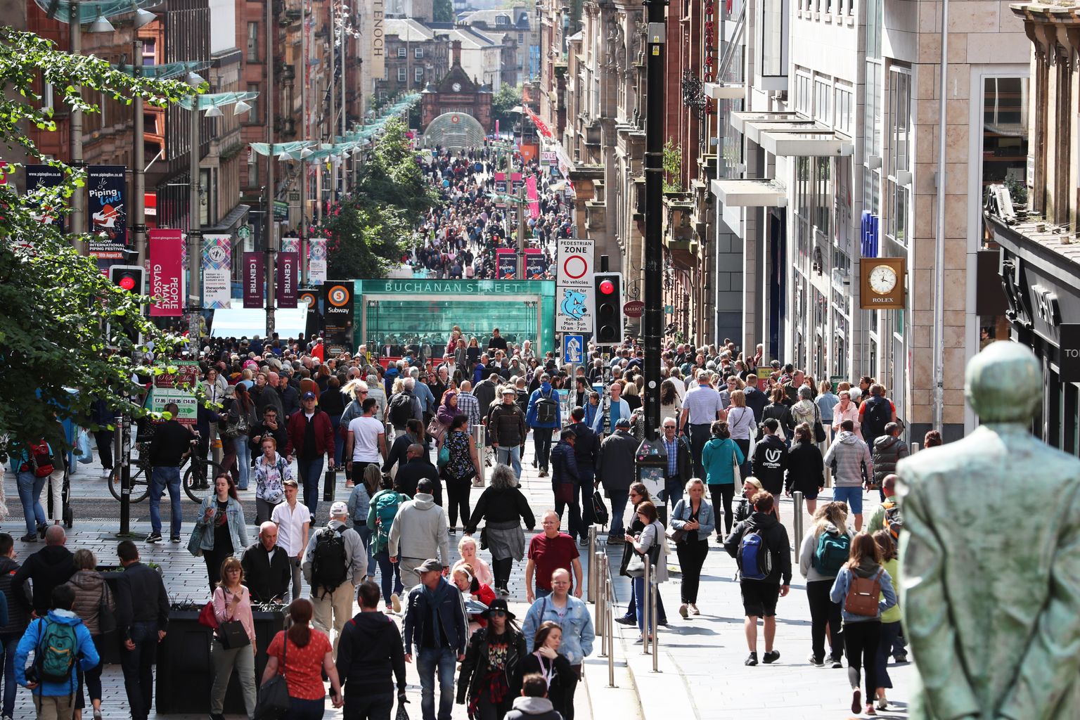 New figures reveal drop in shopping footfall