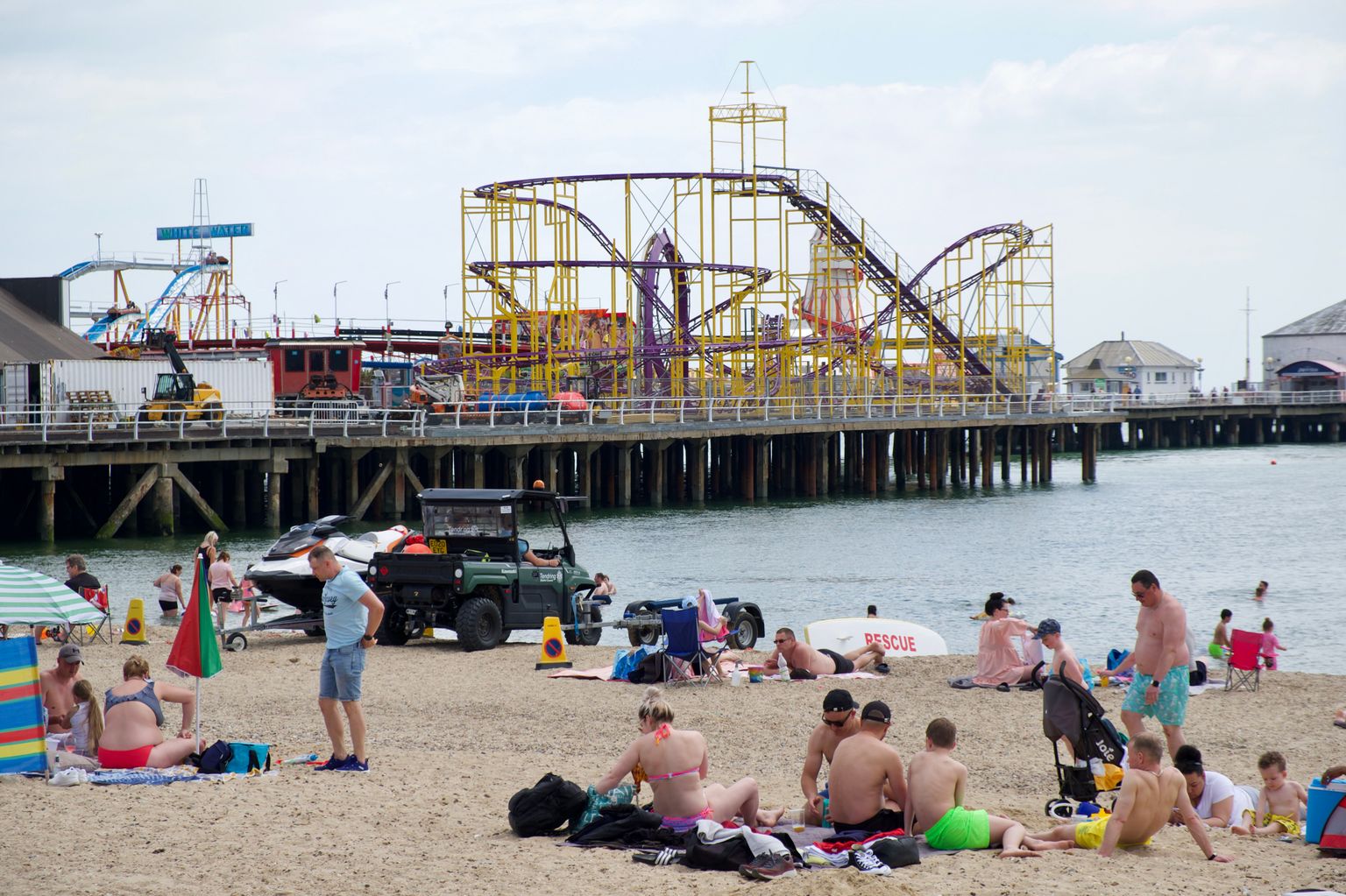 Busy weekends for Tendring beach patrols as hot weather continues
